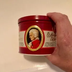 Reber | Accents | Vintage Reber Mozart Kugeln Candy Empty Tin | Poshmark